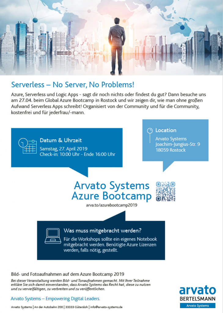 Global Azure Bootcamp in Rostock – Azure Talk