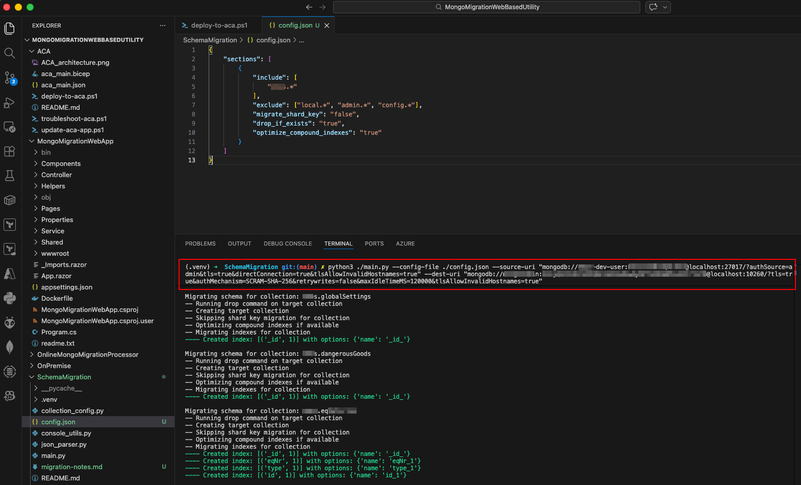 Completely private migration of an Atlas MongoDB to Azure DocumentDB ...